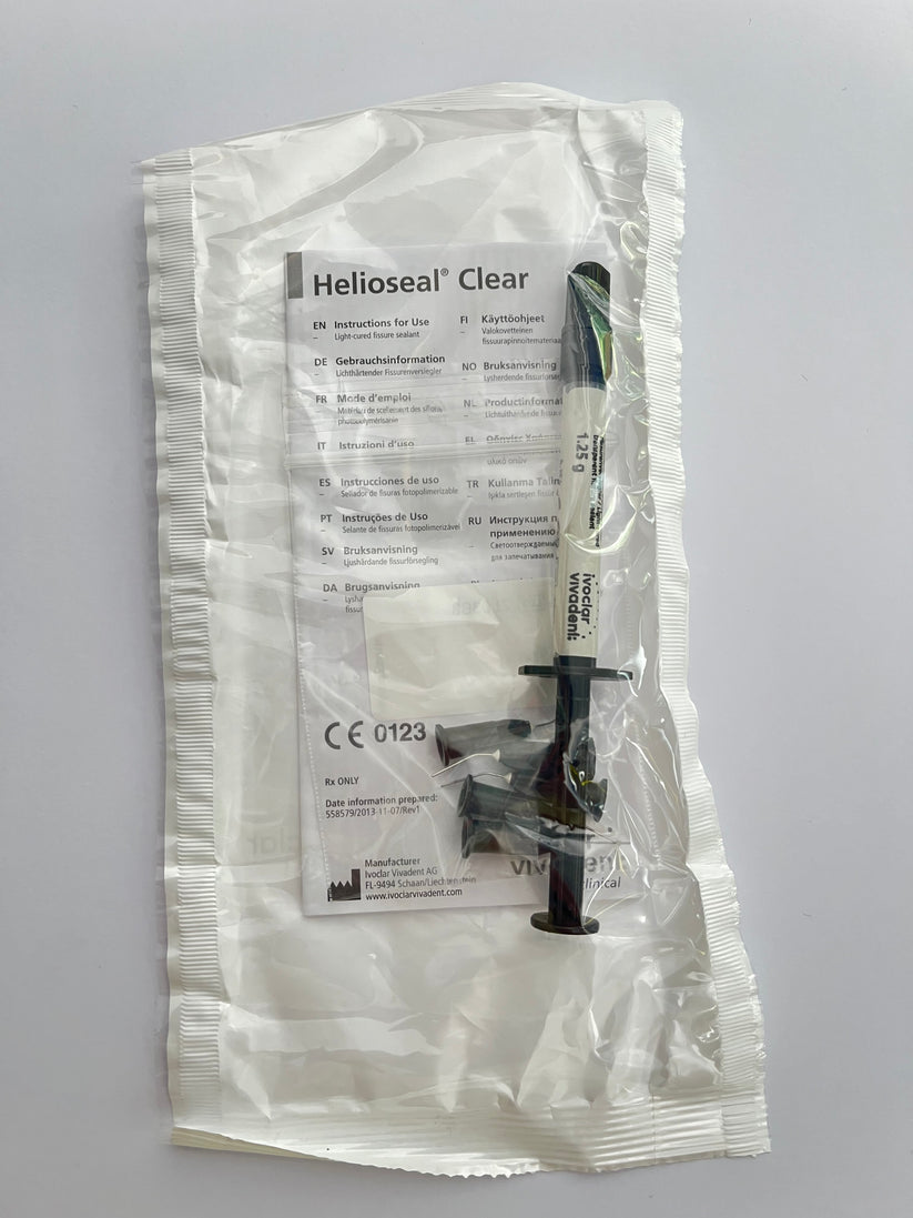 Helioseal Clear sellador de fosetas y fisuras 1.25 gr – Deposito Dental ...
