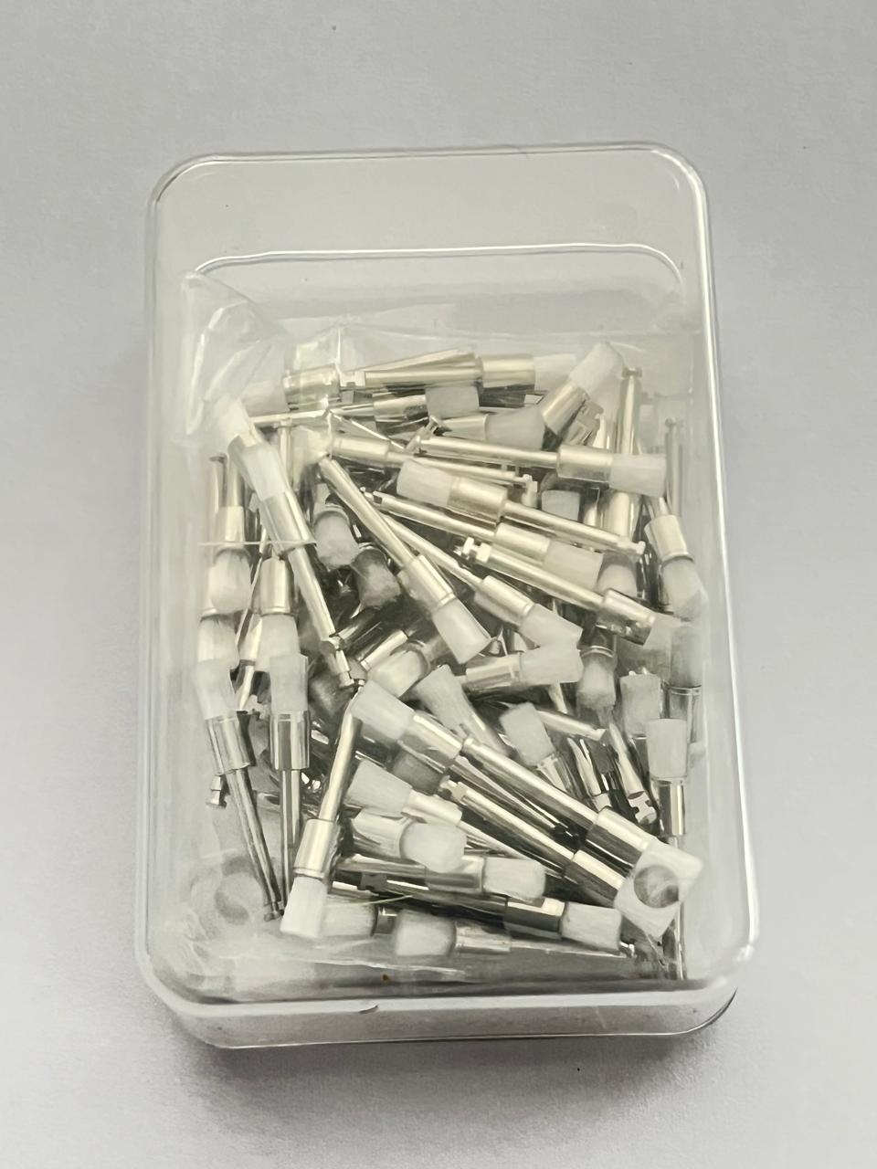 Cepillo para profilaxis para contrangulo paquete con 100 blanco ...