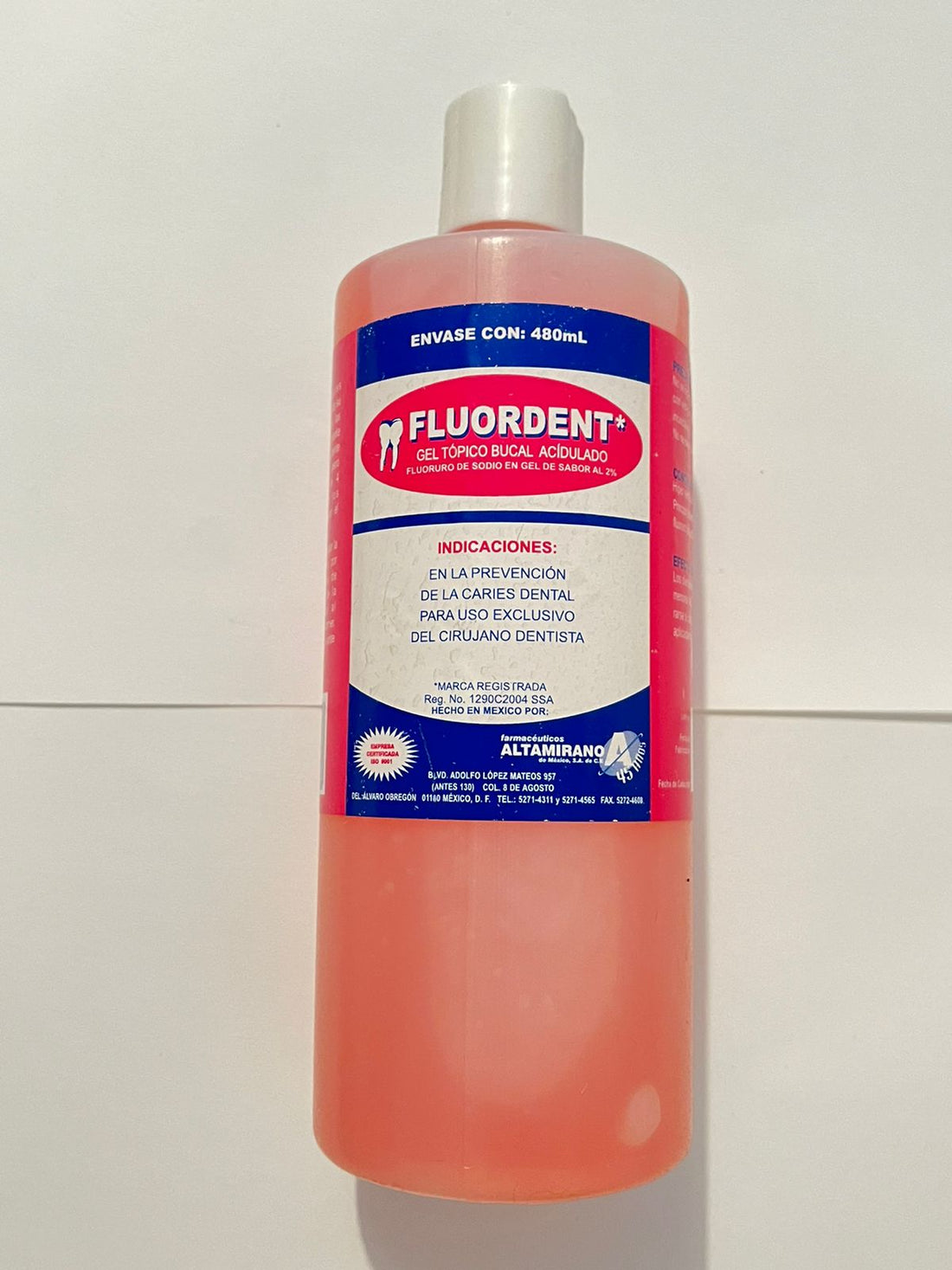 Fluor Fluordent 480ml – Deposito Dental Molar