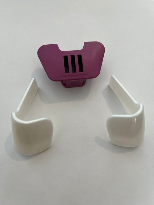Propgard abrebocas morado con gancho retractor para lengua derecho e i ...